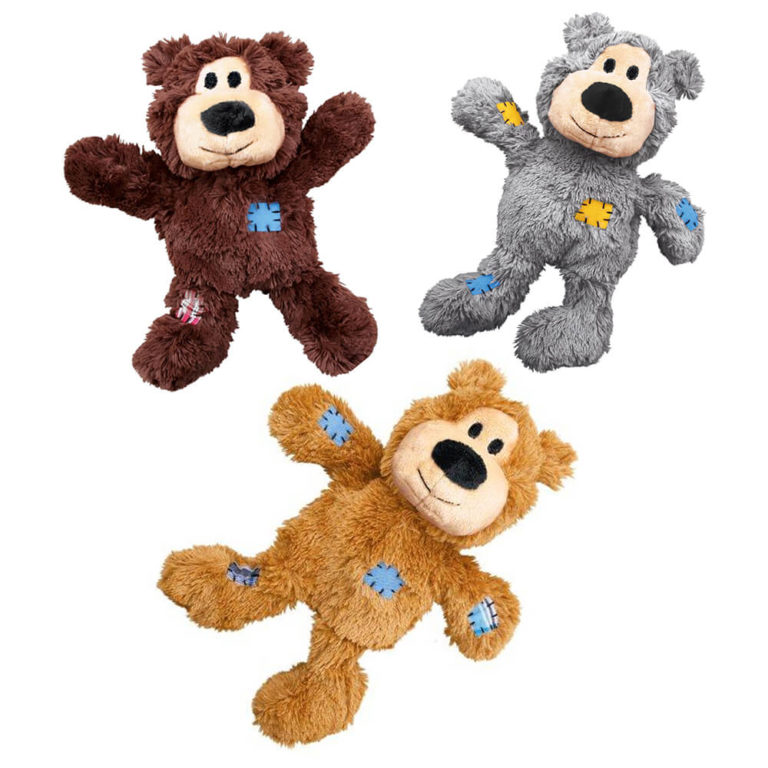 KONG Wild Knots Bear Plush Toy | Online Pet Store | Buy Dog Toys Online