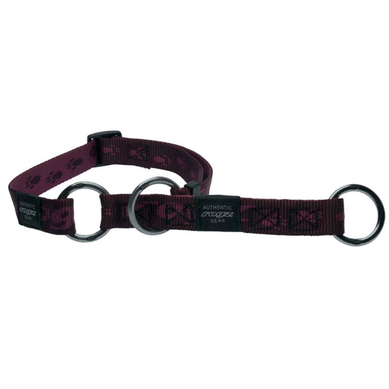 Rogz Alpinist Web Half-Check Dog Collar | Dog Collars | Rogz