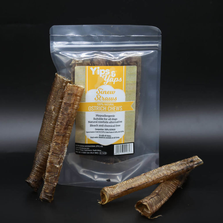 Ostrich Sinew Straws - Pet Spaza