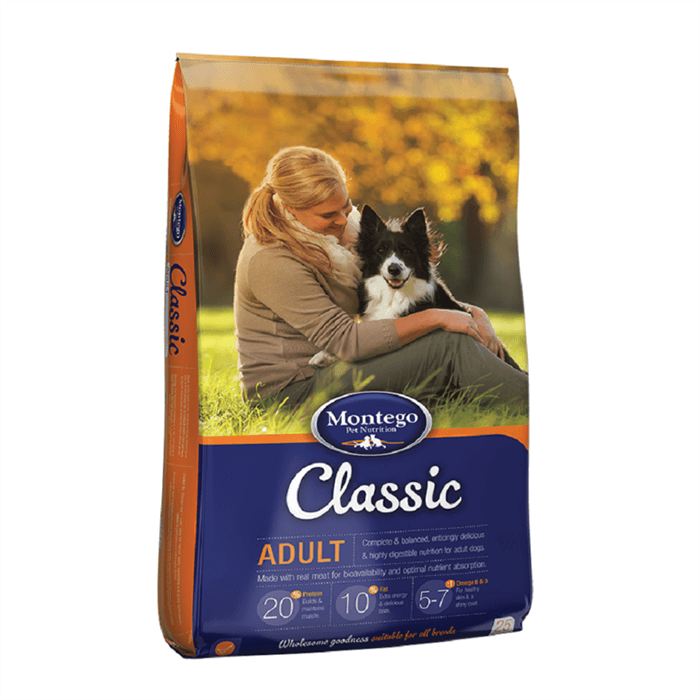 Montego Classic Adult Dog Food - Pet Spaza Montego Classic Adult Dog Food - Pet Spaza